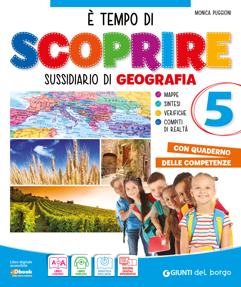 E' tempo di scoprire classe 5 Geografia | Giunti Scuola