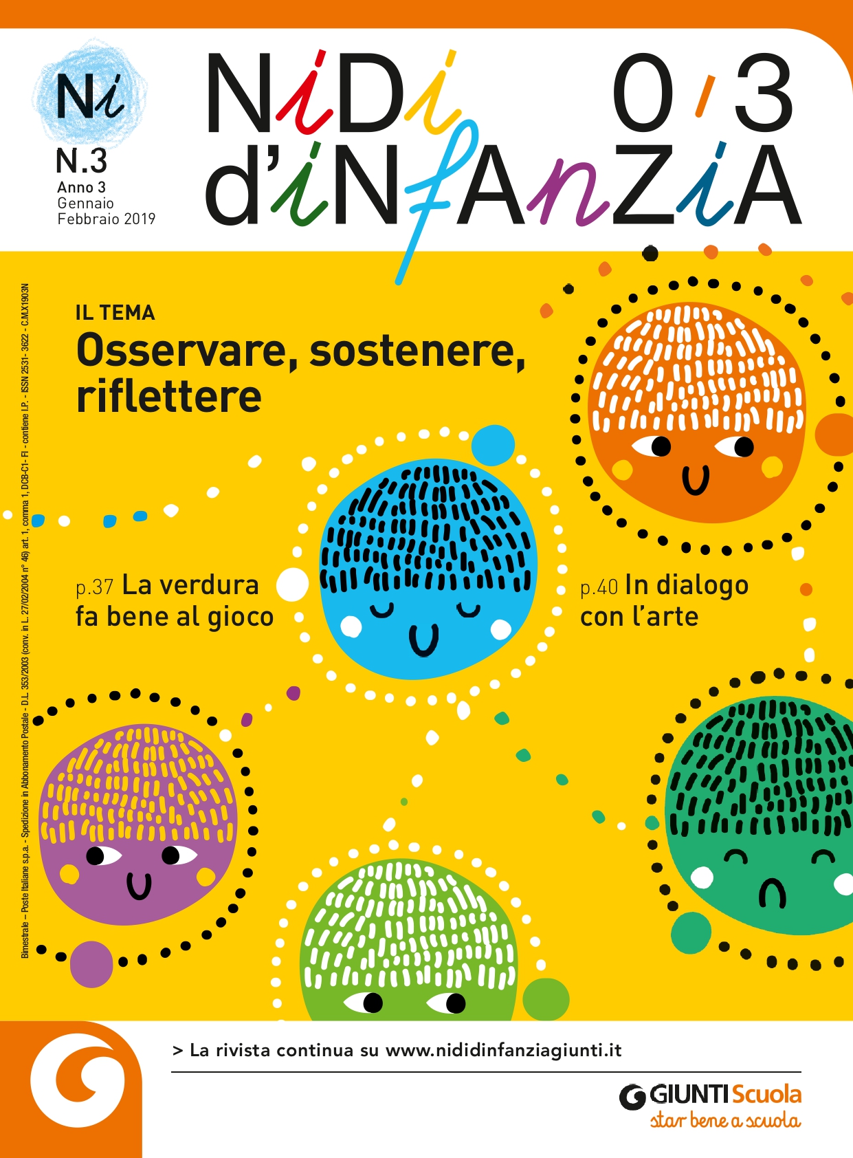 Nidi d'infanzia | La rivista per lo 0-3 | Giunti Scuola