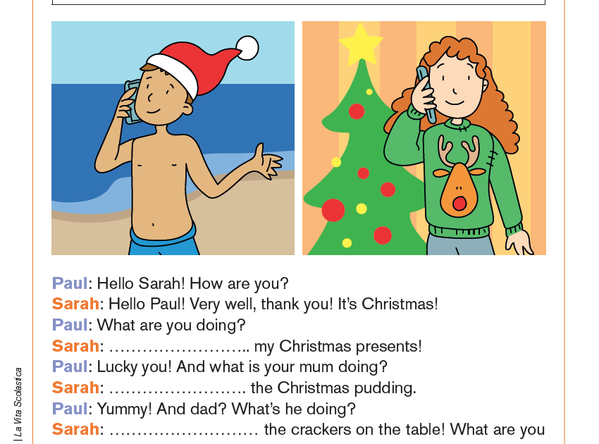 A Christmas phone call | Giunti Scuola