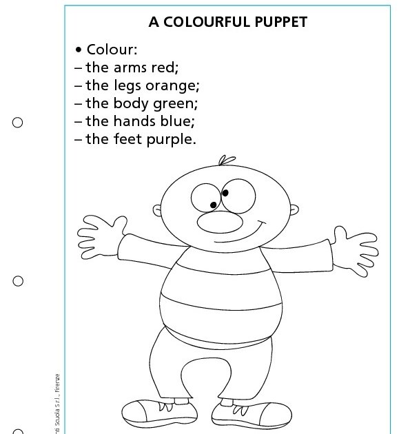 A colourful puppet | Giunti Scuola