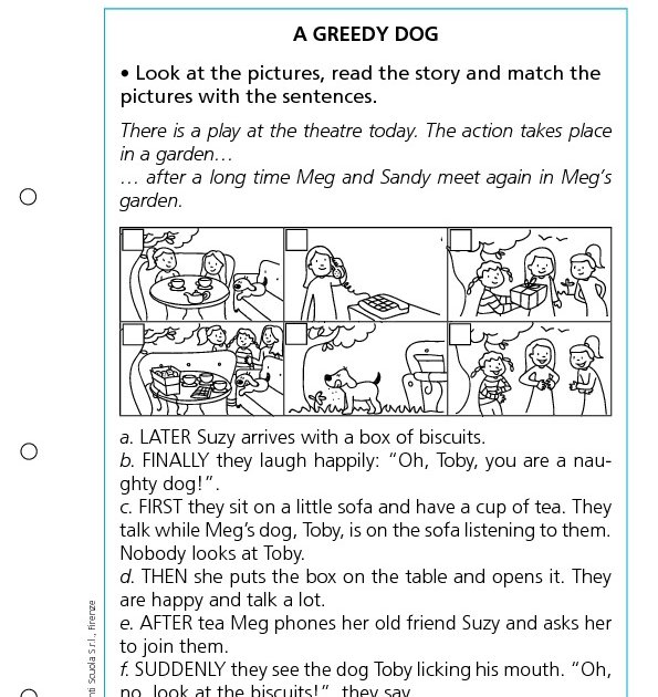 A greedy dog | Giunti Scuola