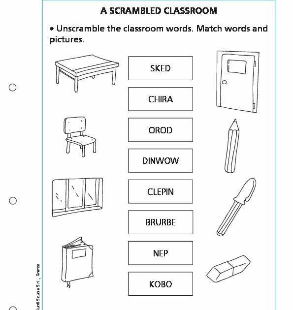 A scrambled classrom | Giunti Scuola