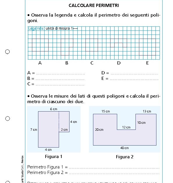 Calcolare perimetri | Giunti Scuola