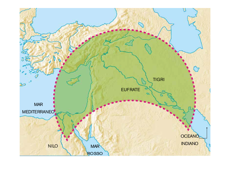 Mappa Della Mesopotamia Mezzaluna Fertile La Mesopotamia
