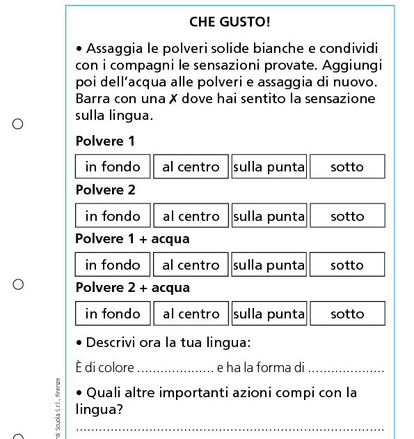 Che gusto! | Giunti Scuola