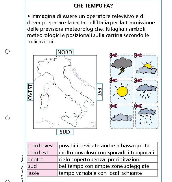 Che tempo fa? | Giunti Scuola