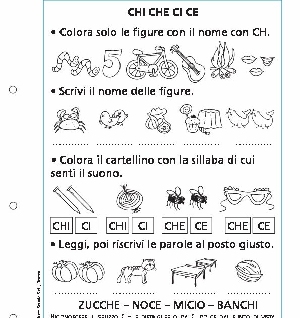 CHI CHE CI CE | Giunti Scuola