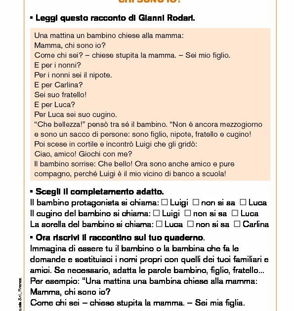 Chi sono io? | Giunti Scuola
