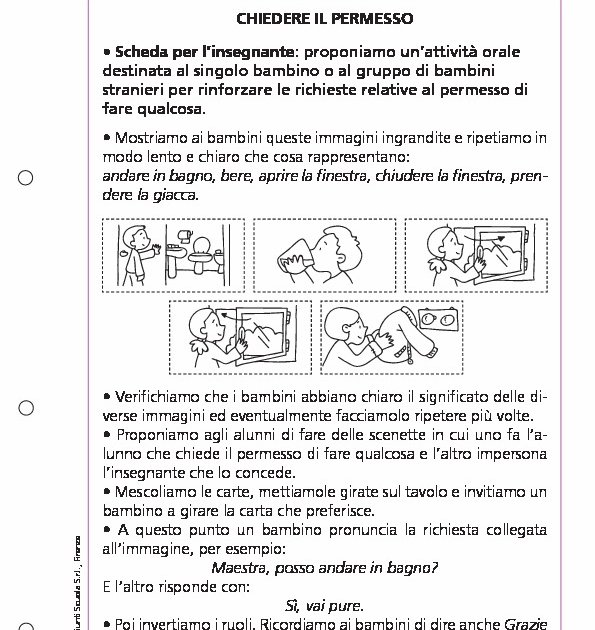 Chiedere il permesso | Giunti Scuola