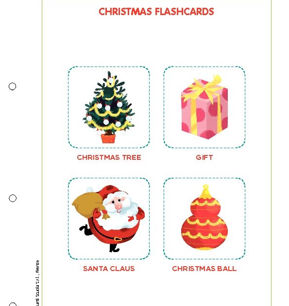 Christmas flashcards | Giunti Scuola