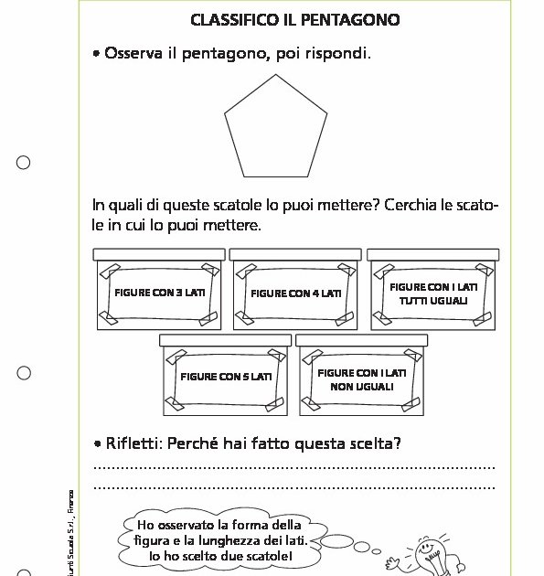 Classifico il pentagono | Giunti Scuola