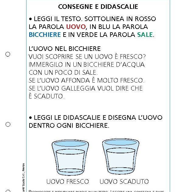 Consegne e didascalie | Giunti Scuola