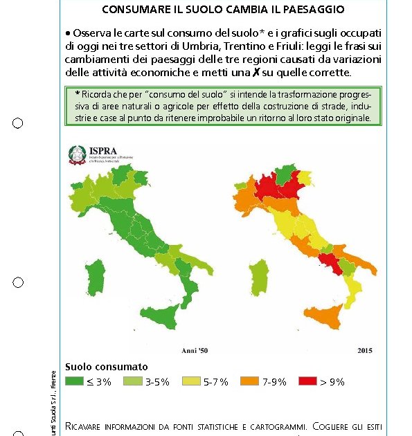Consumare il suolo cambia il paesaggio | Giunti Scuola Consumare il suolo cambia il paesaggio | Giunti Scuola