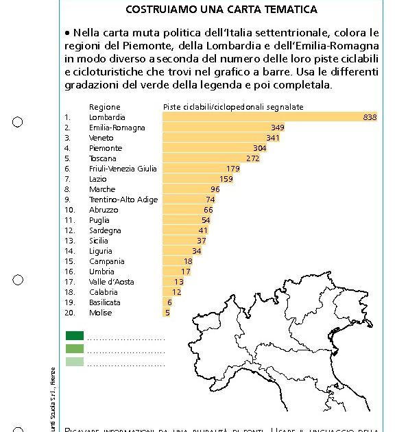 Costruiamo una carta tematica | Giunti Scuola