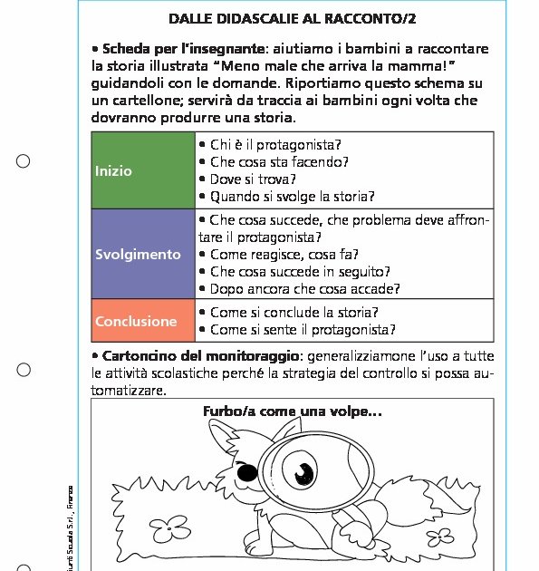 Dalle Didascalie Al Racconto 2 Giunti Scuola