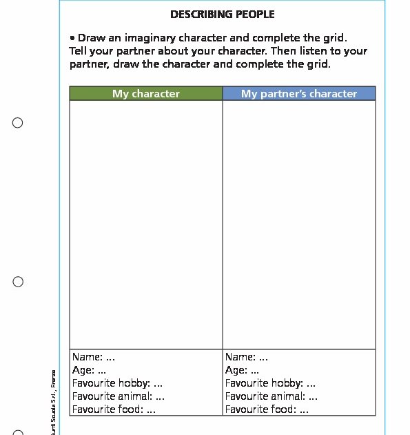 Describing people | Giunti Scuola