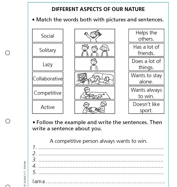 Different aspects of our nature | Giunti Scuola