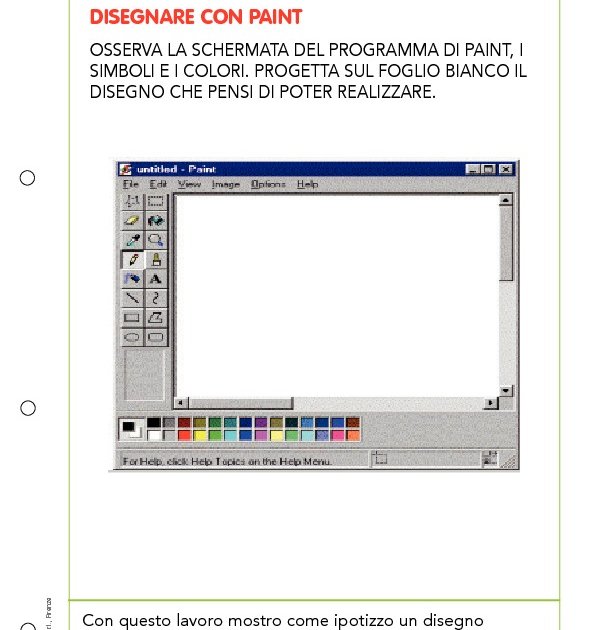 Disegnare con Paint | Giunti Scuola
