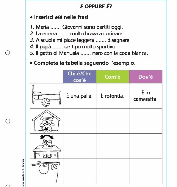 E oppure È? | Giunti Scuola