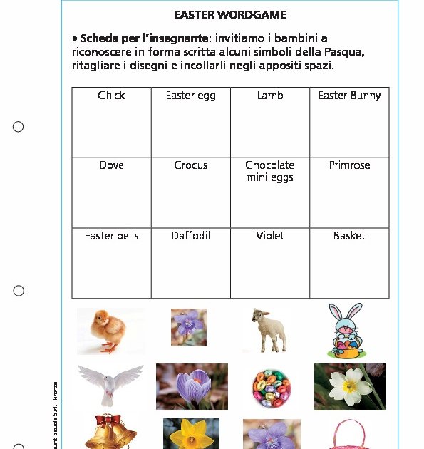 Easter wordgame | Giunti Scuola