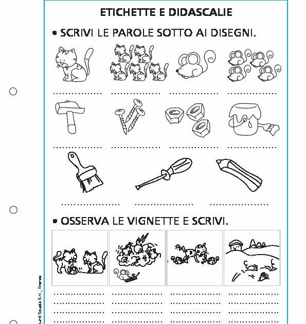 Etichette e didascalie | Giunti Scuola