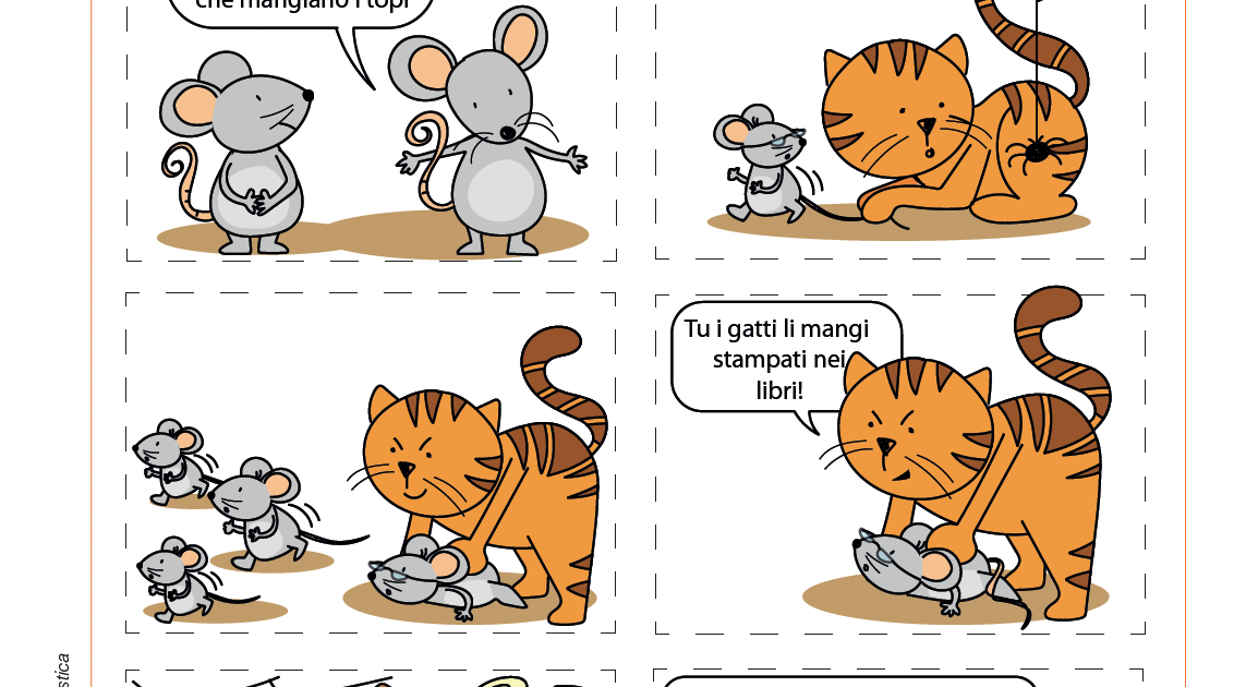 Il topo che mangiava i gatti: le sequenze | Giunti Scuola