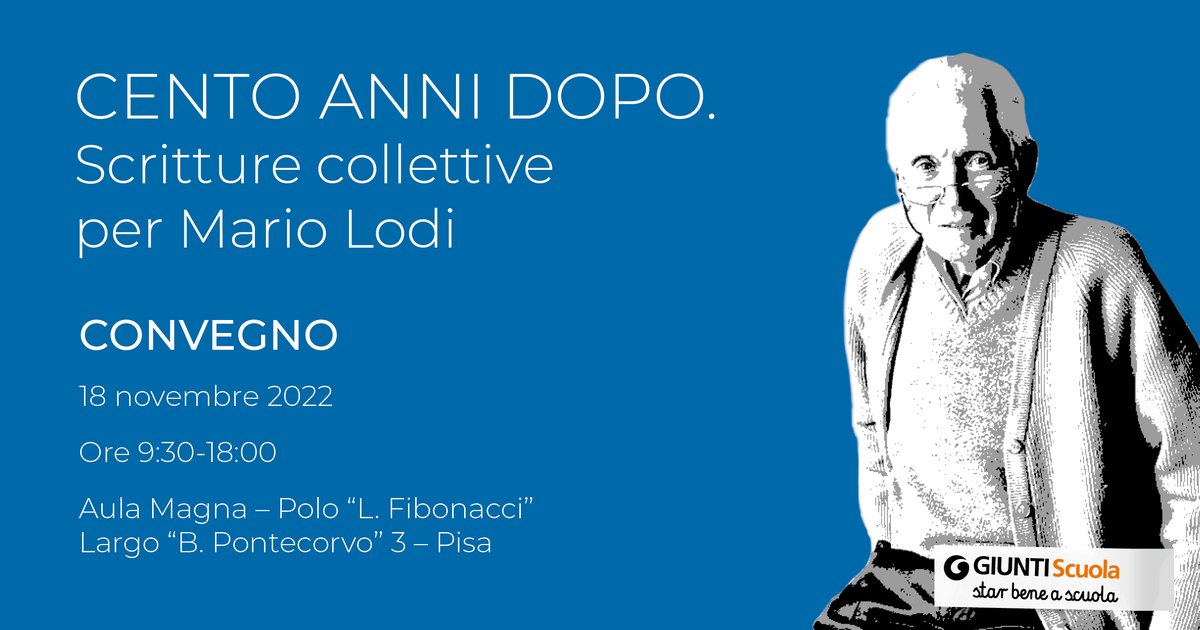 Scritture collettive per Mario Lodi | Giunti Scuola