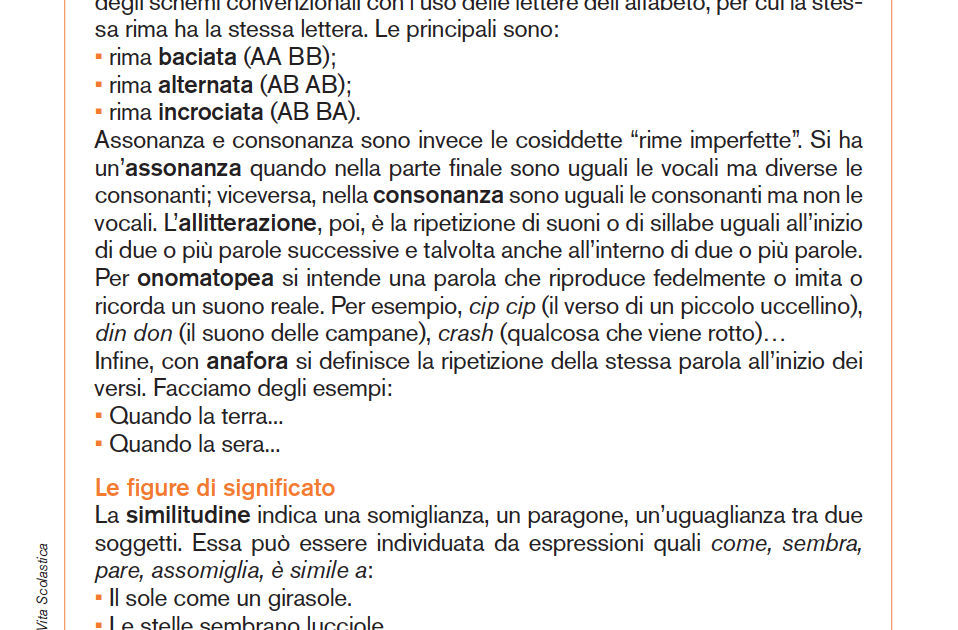 Le figure di suono e di significato | Giunti Scuola