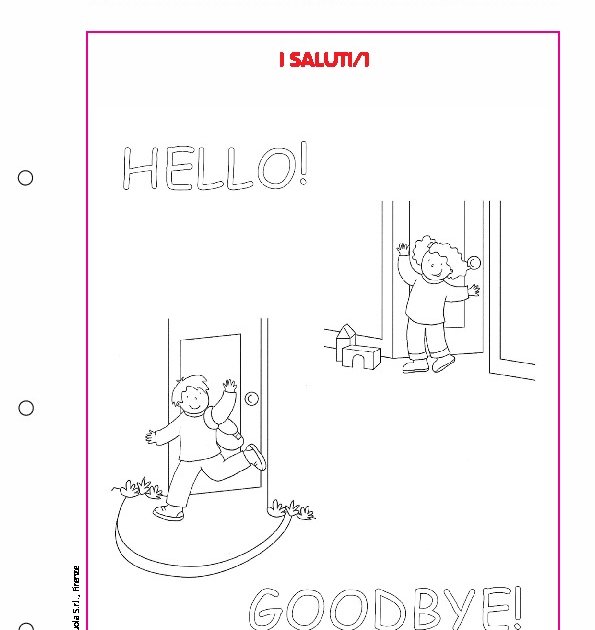 I saluti - I saluti | Giunti Scuola