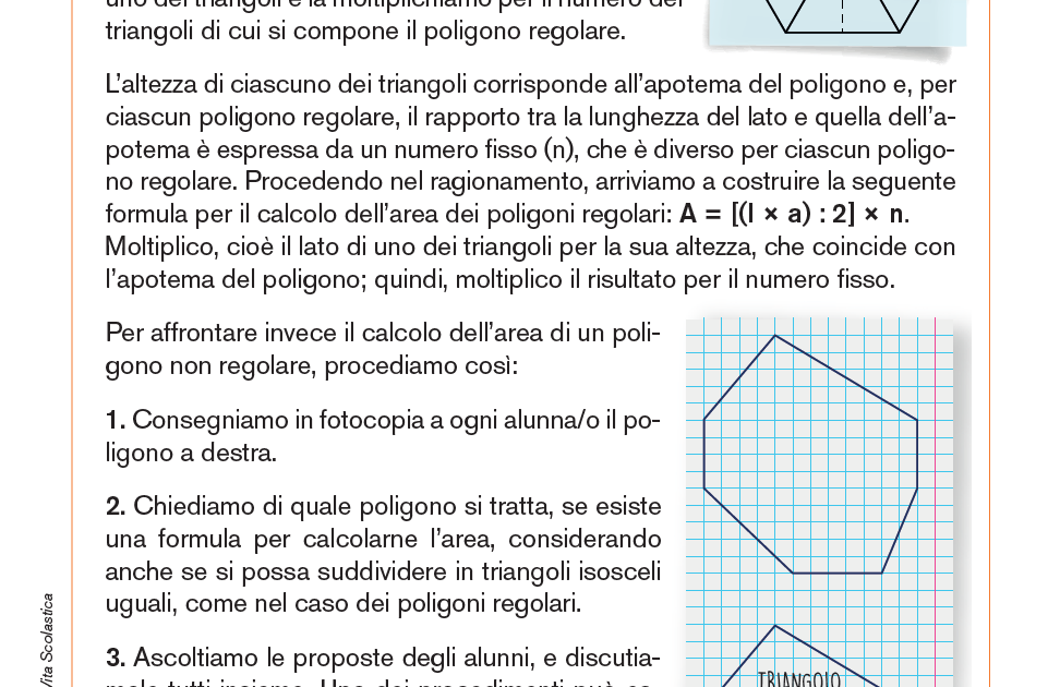 Calcolare l'area dei poligoni | Giunti Scuola