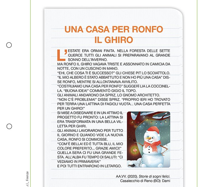 Letture ad alta voce: una casa per Ronfo il ghiro | Giunti Scuola