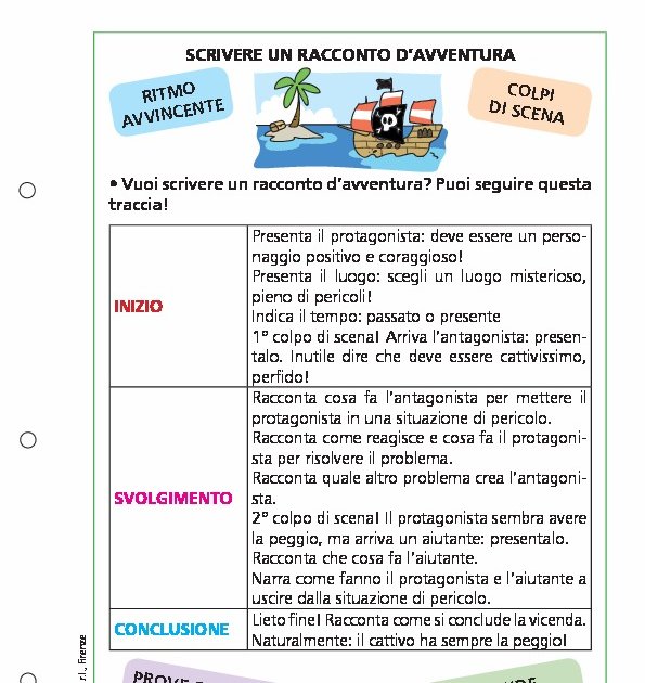 Scrivere un racconto d'avventura - Scrivere un racconto d'avventura ...