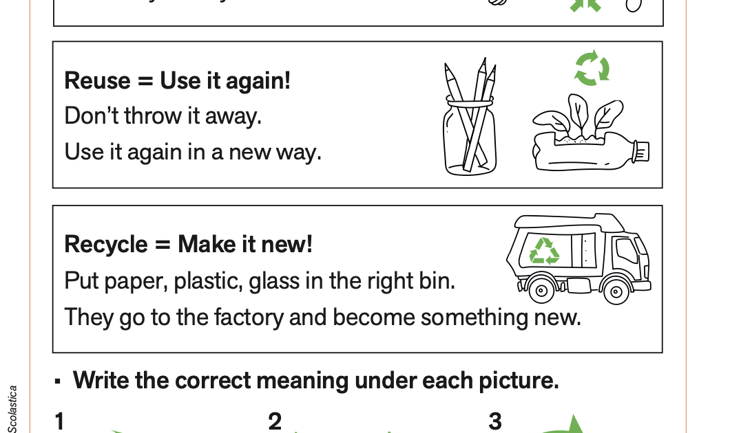 The 3 R’s to Save the Planet | Giunti Scuola