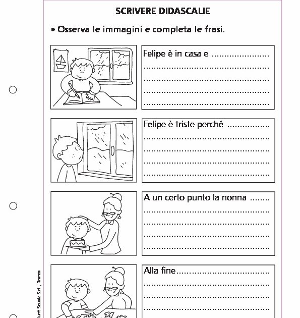 Scrivere Didascalie Scrivere Didascalie Giunti Scuola