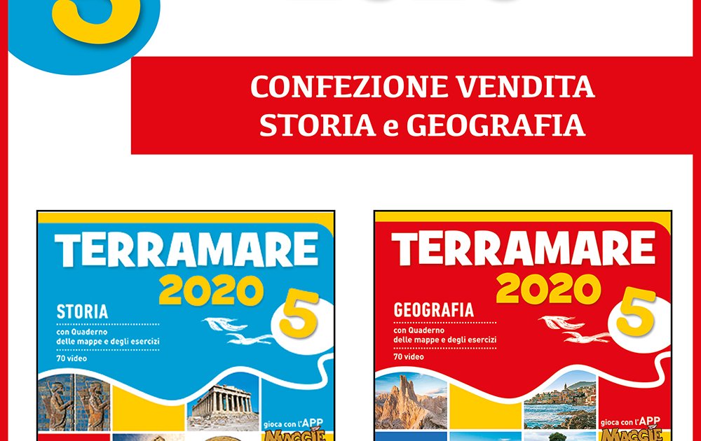 Terramare 2020 cl. 5 - Confezione Vendita (Storia e Geografia) | Giunti ...