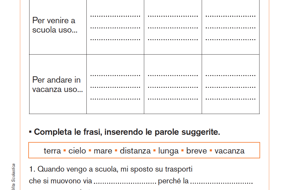 Mezzi di trasporto | Giunti Scuola