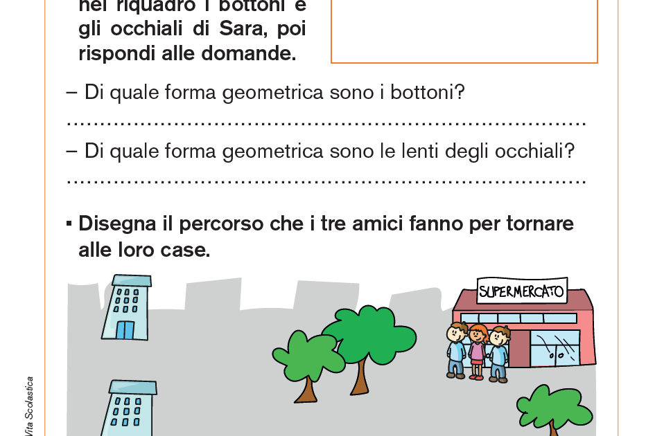 Pippo, Peppo e Sara al supermercato / 3. Figure e percorsi | Giunti Scuola