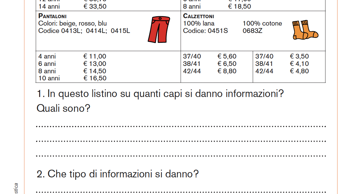 Il listino prezzi | Giunti Scuola