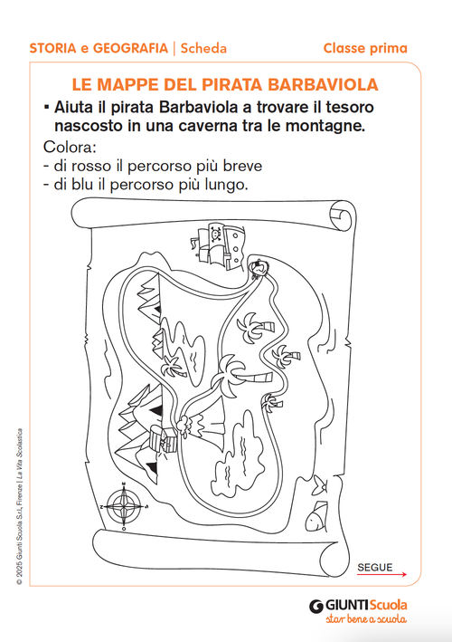 Le mappe del pirata Barbaviola | Giunti Scuola
