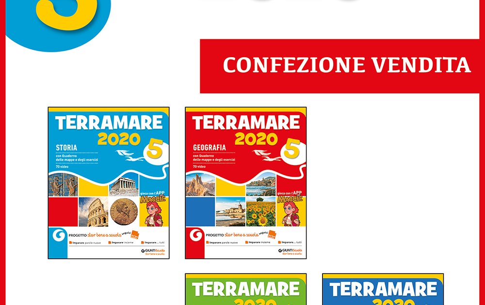 Terramare 2020 cl. 5 - Confezione Vendita | Giunti Scuola