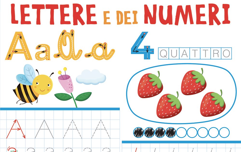 Il quaderno delle lettere e dei numeri | Giunti Scuola