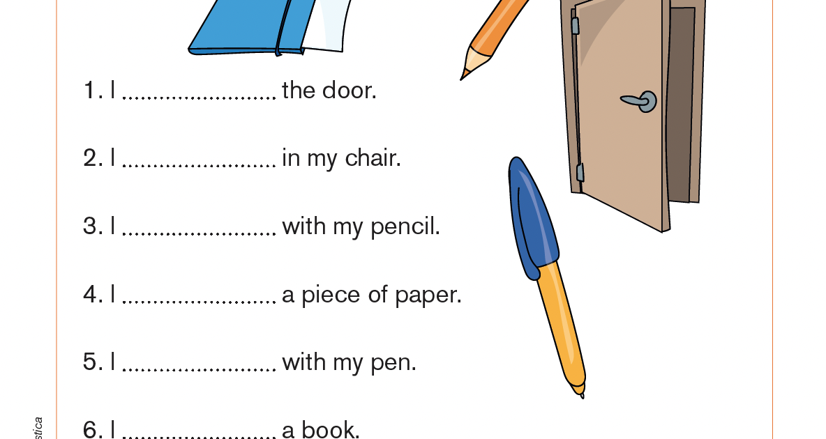 Objects and actions | Giunti Scuola