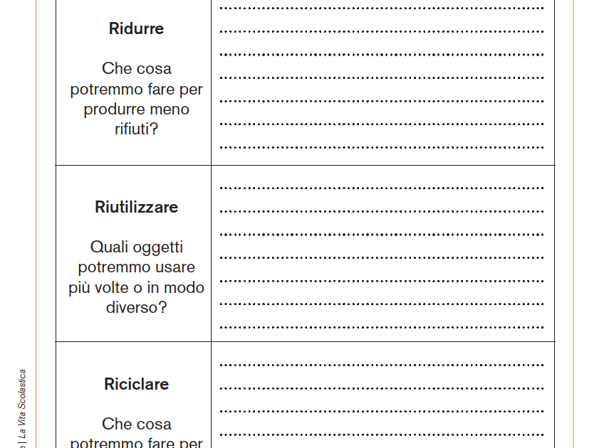 Le tre "R" dei rifiuti | Giunti Scuola