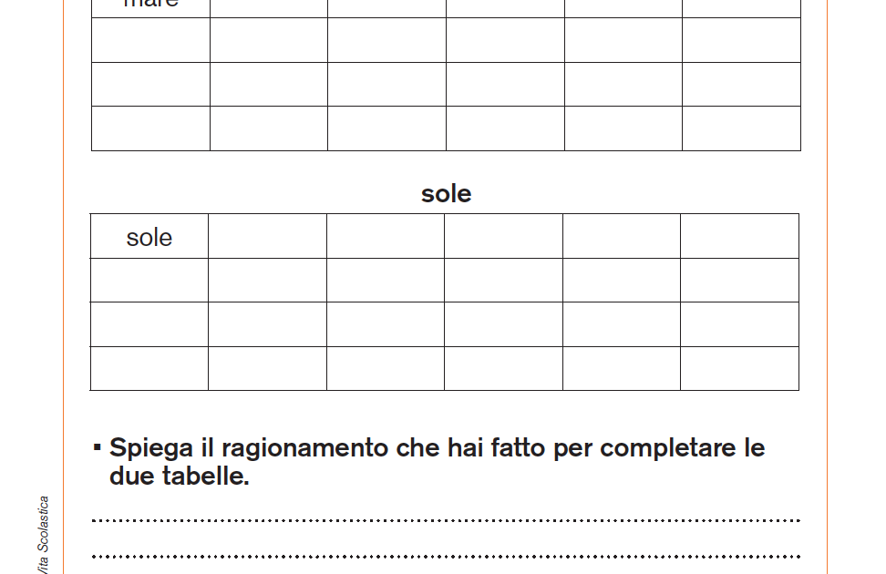 Anagrammi con quattro lettere | Giunti Scuola