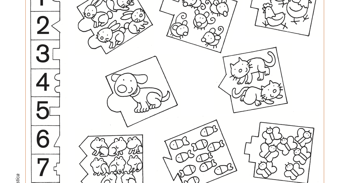 Puzzle dei numeri | Giunti Scuola