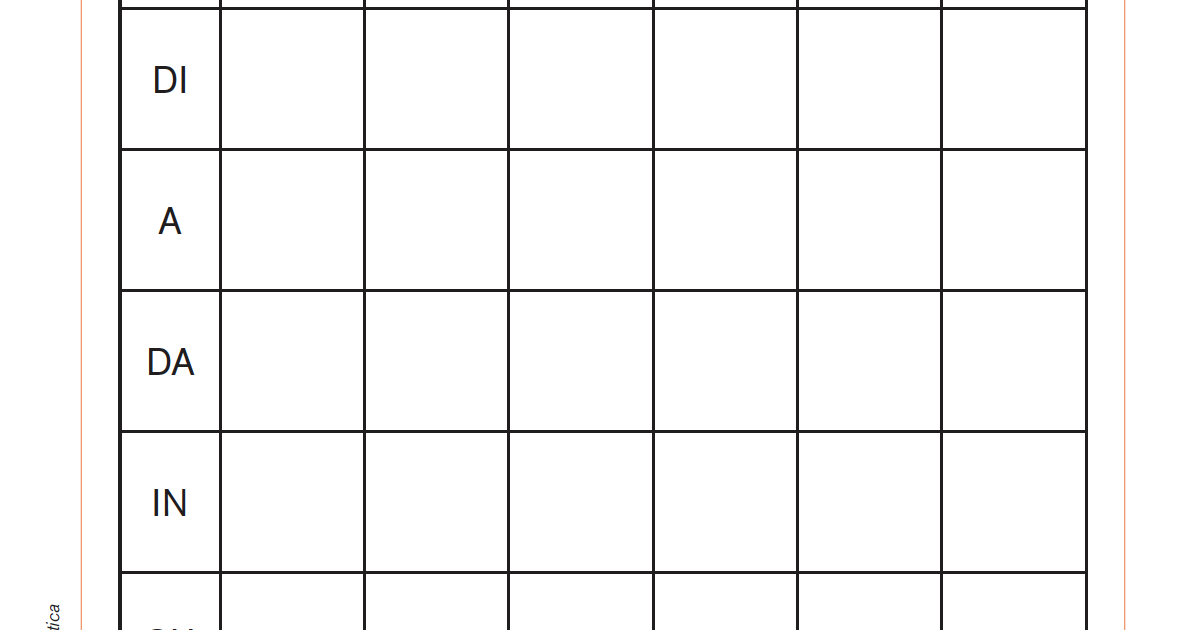 Completiamo la tabella delle preposizioni articolate | Giunti Scuola