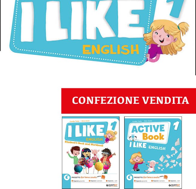 I Like English 1 - Confezione vendita | Giunti Scuola