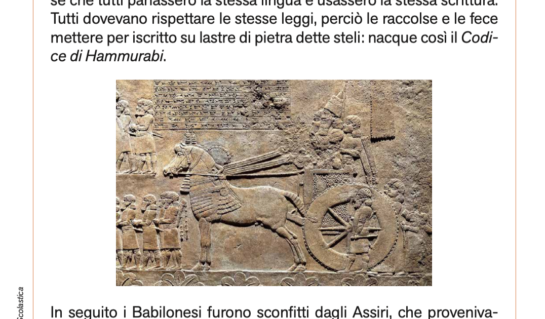 I re dell’Impero assiro-babilonese | Giunti Scuola