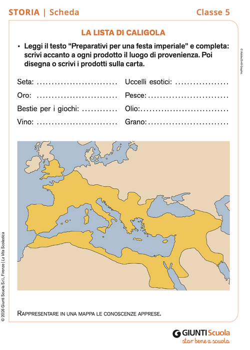 La lista di Caligola | Giunti Scuola