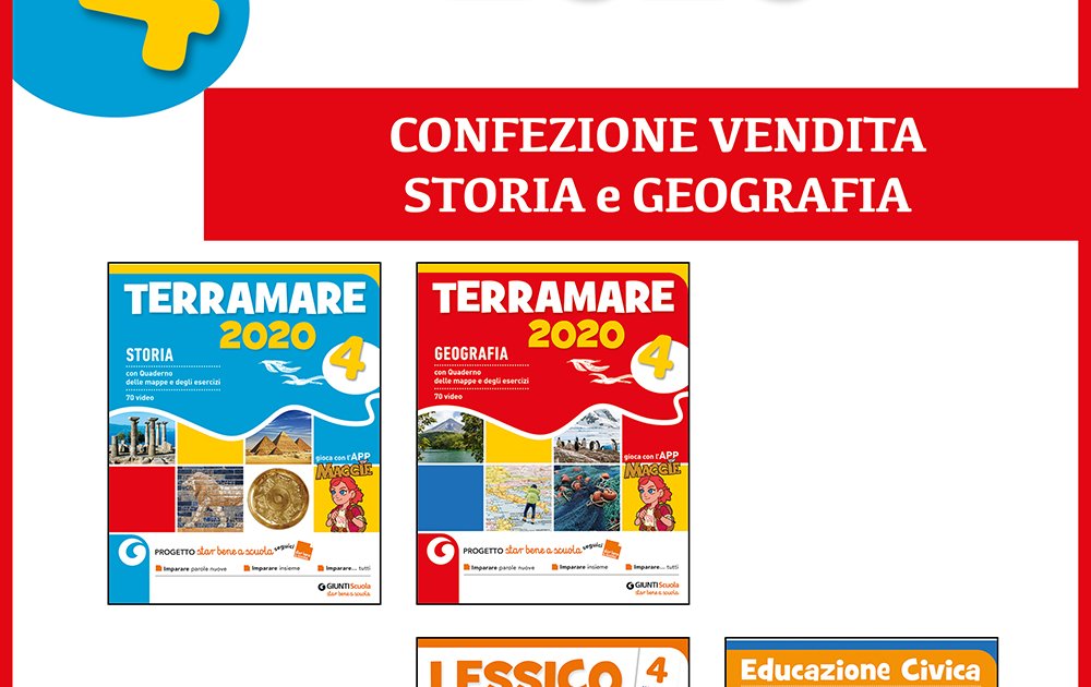 Terramare 2020 cl. 4 - Confezione Vendita (Storia e Geografia) | Giunti ...